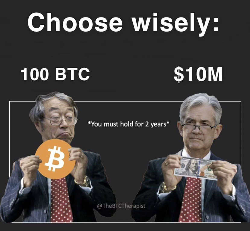 What would you choose? #BTC 100 BTC ️ $10M 🔥 | BERIT on Binance Square