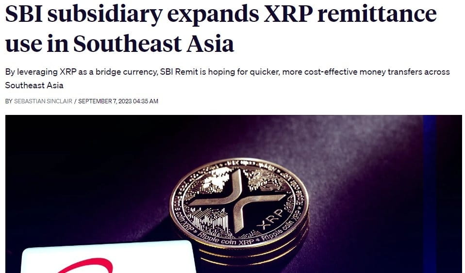 🚨BREAKING News:- SBI CONFIRMS EXPANDED USE OF #XRP ACROSS C | World ...