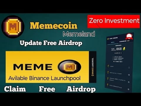 🎉🎉MEME Coin Airdrop: Claim Your Share of 50 Billion Tokens ...