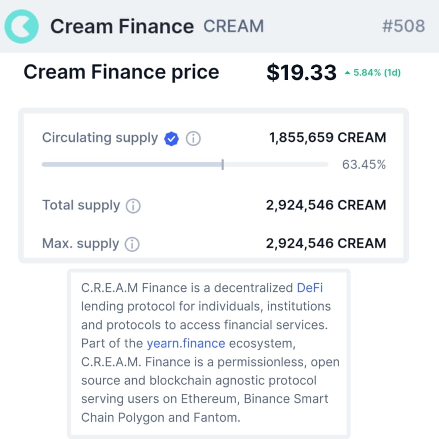 $BTC Vs $CREAM | Victron on Binance Square