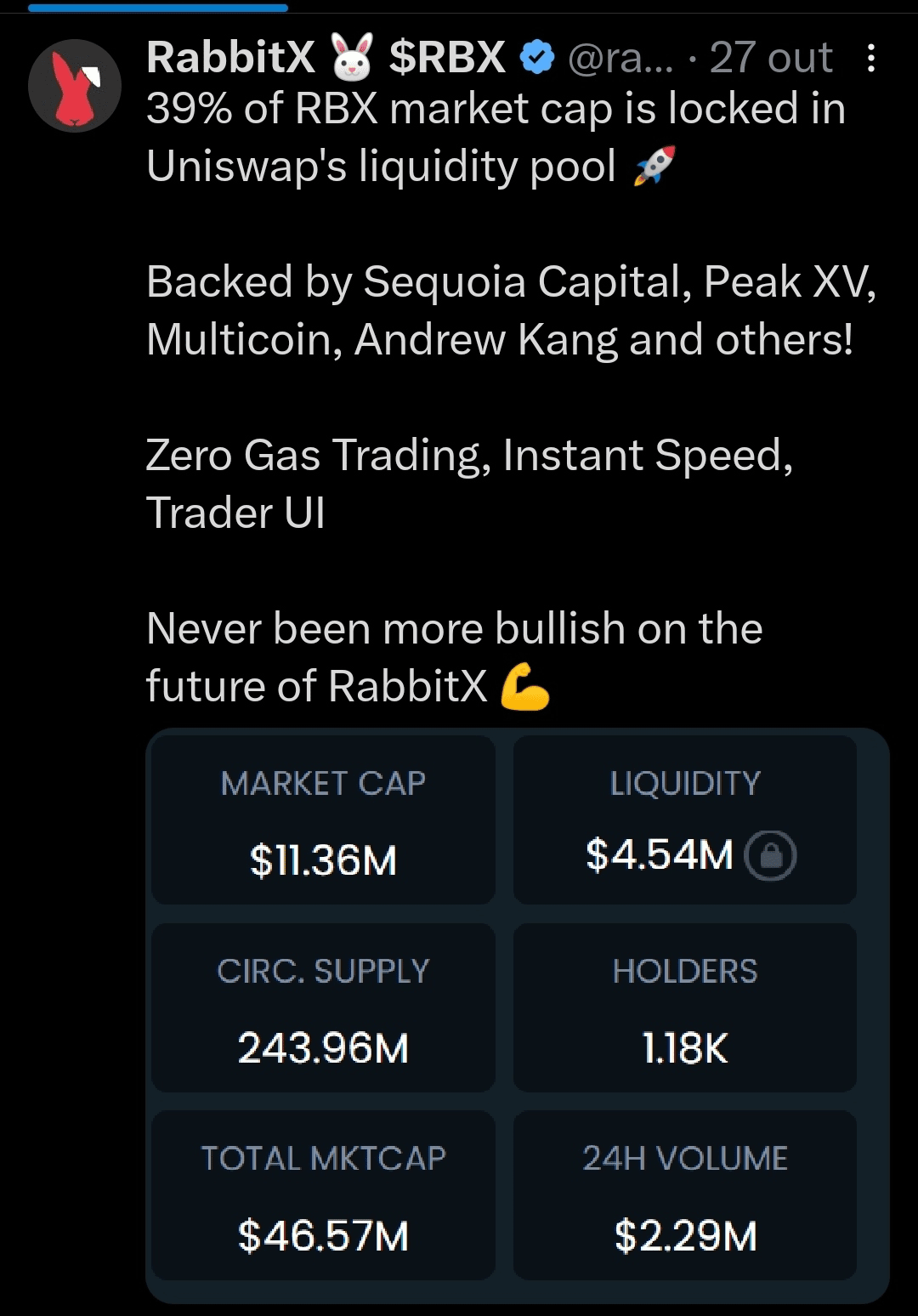 Rabbitx: the new GMX on the Ethereum network | Baleias das Criptos on Binance Square