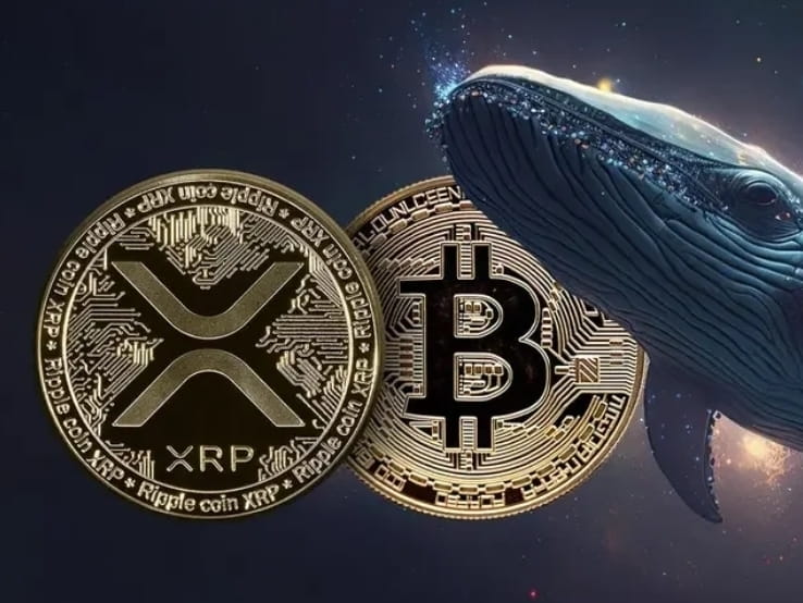 Whales transfer huge sums to BTC and XRP The whales XRP and | LRCO on Binance Square