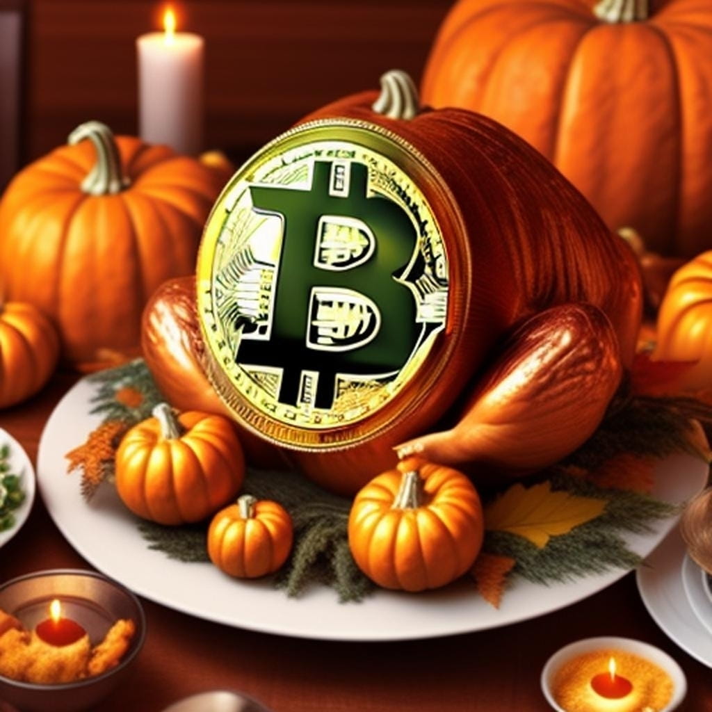 Bitcoin Price on Thanksgiving Day 14 years ,history created ...