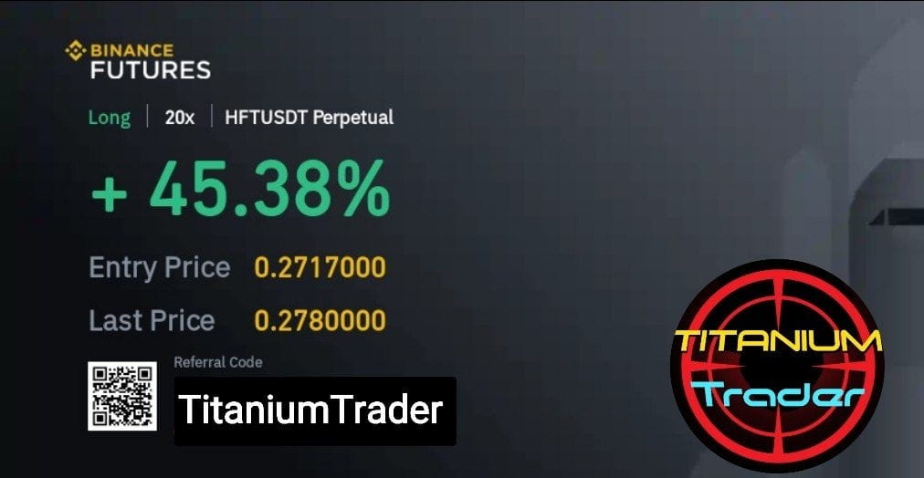 📈HFT LONG Leverage 10X - 20X Buy price 0.2715 (approx) | Titanium ...