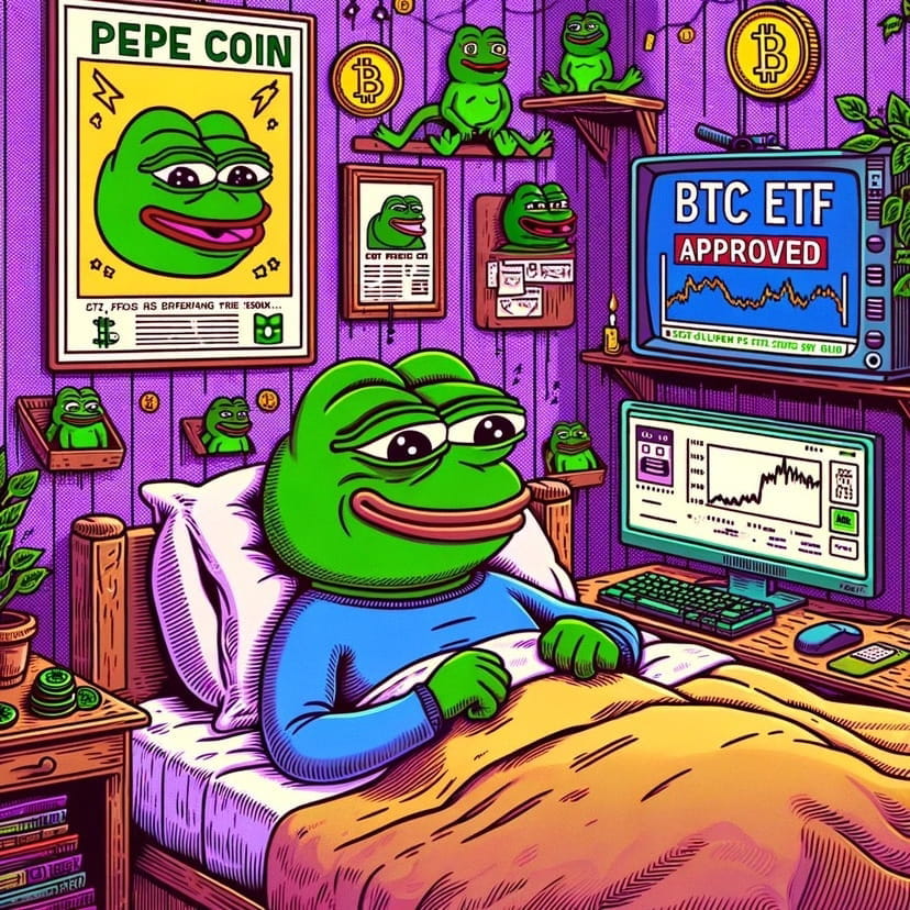 $PEPE Pepe takes off tonight Smecta #meme币 | BigDreamGood on Binance Square