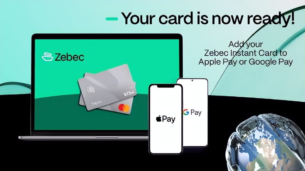 Zebec launches instant payment card supported by Visa and Mastercard ...