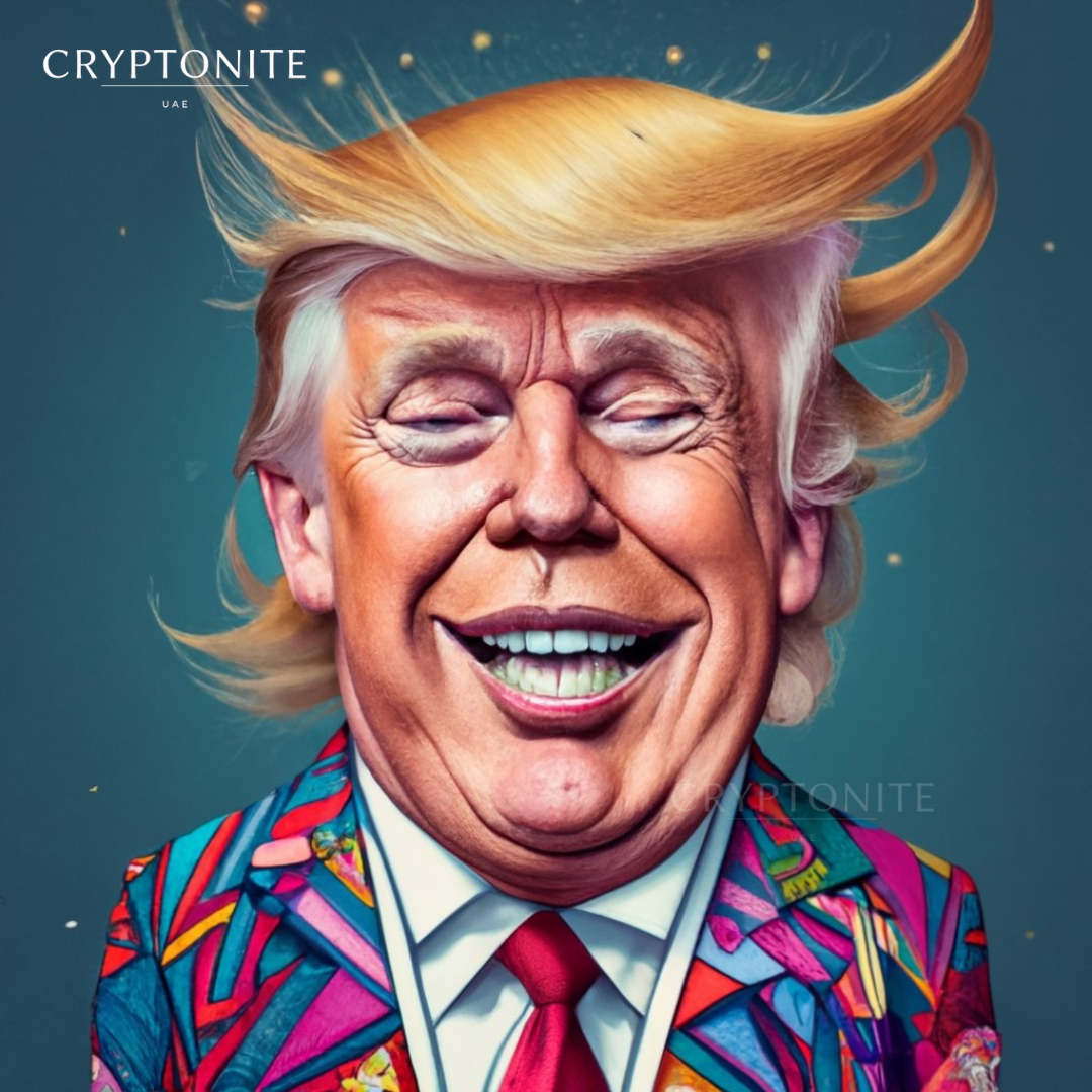 Donald Trump creates a unique #NFT card collection by | Cryptoniteuae ...