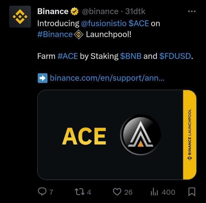 soon launchpool hanya dengan stake $BNB dan $FDUSD anda | Forum Crypto ...