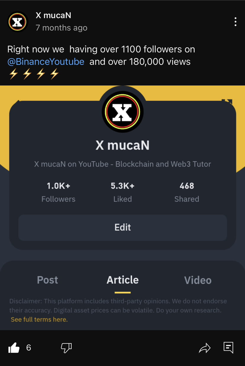 I’m once again reminded that hard work ,dedication and consi | X mucaN on Binance Square