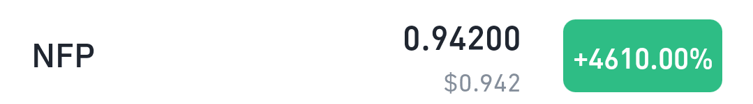 NFP With HIGHEST PRICE EVER is ON Binance, Are you Missed Ai | Ceo ...