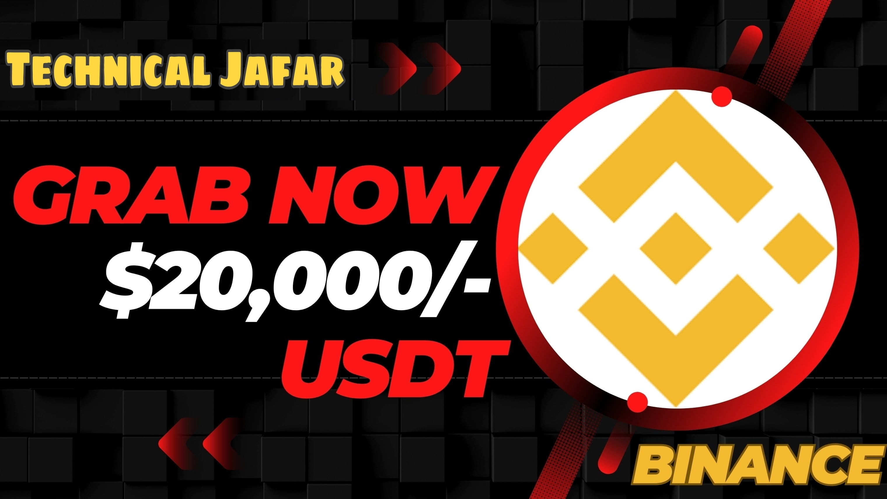 Only 8 Days Left To Claim Free 20 000 USDT From Binance By Technical Only 8 Days Left To Claim Free 20 000 USDT From Binance By Technical