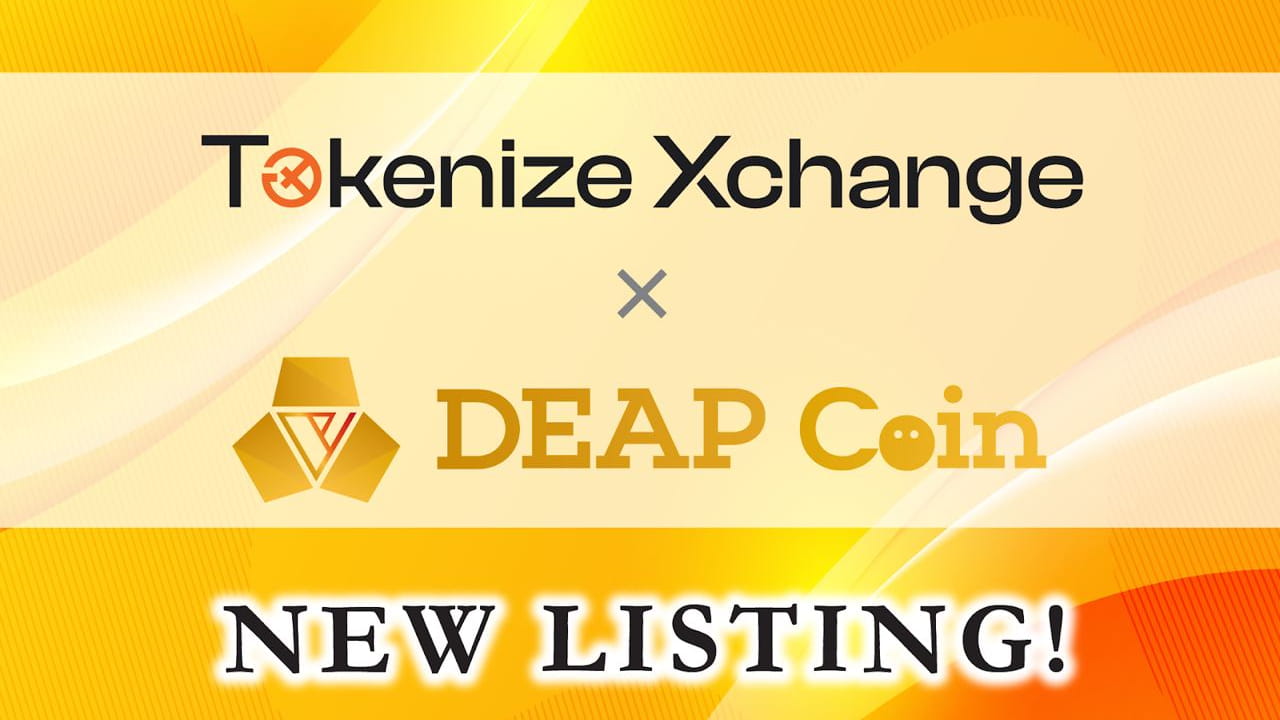 PlayMining Lists DEAPcoin ($DEP) on Tokenize Xchange with USD and SGD Trading Pairs | Web3 ...