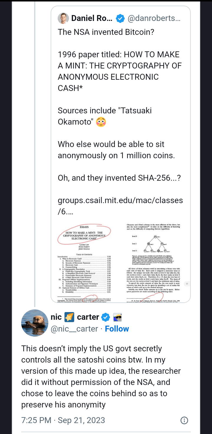 Who Created Bitcoin? Satoshi Nakamoto, or the NSA? | Learn_With_Fullo ...