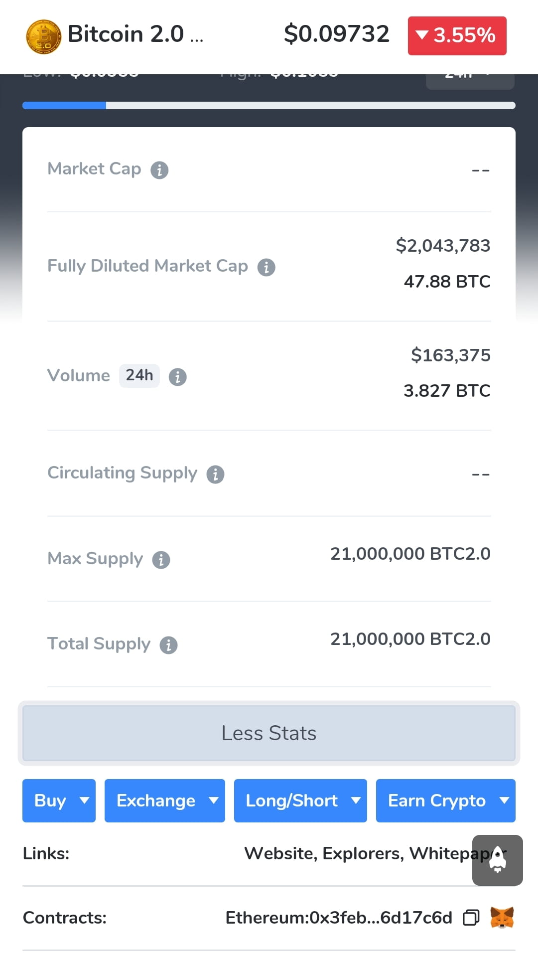 What Is Bitcoin 2.0(BTC2.0)? BTC 2.0 token on the Ethereum c ...
