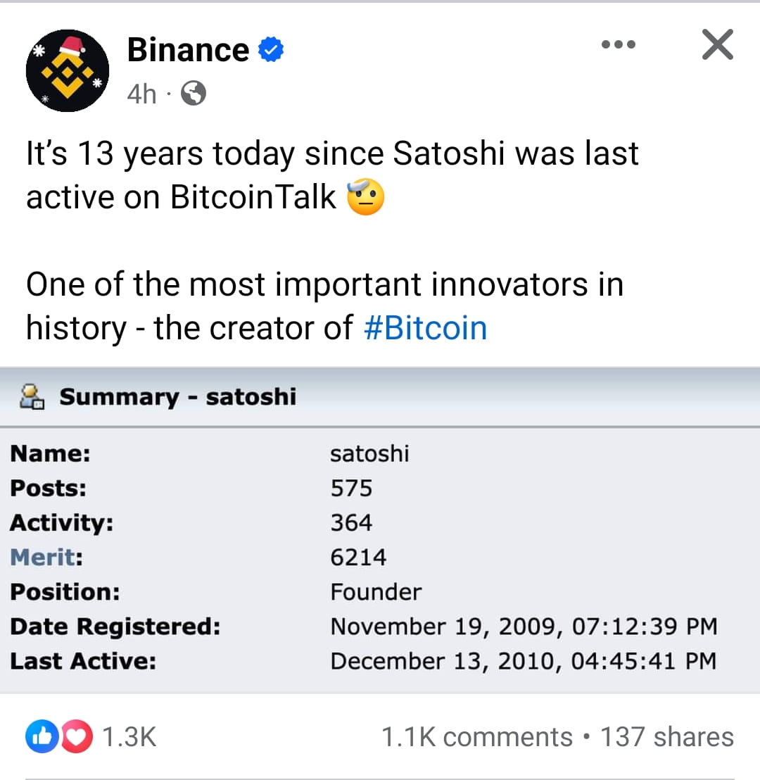 Satoshi Nakamoto decided to be an anonymous person after Bit | Kasonso ...