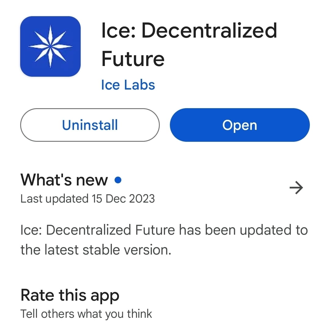 Free Mining App: "Ice Decentralized Future Mining App" repre ...