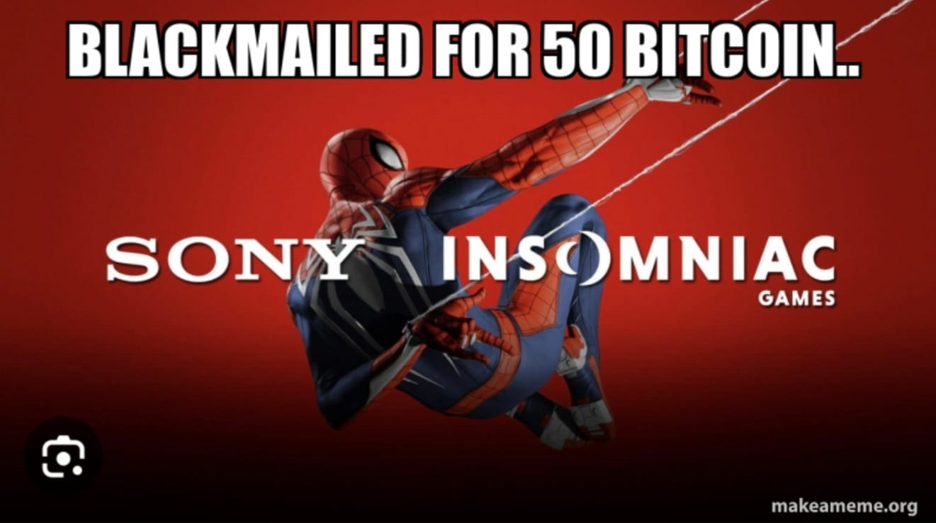 SONY Game Studio Was Blackmailed For 50 BITCOIN…..😱😱 Las | RDV1970 on ...