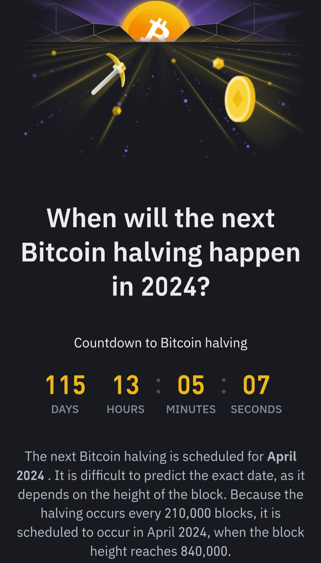 Contagem regressiva para o halving do Bitcoin, cada dia mais | PCreator na Binance Square
