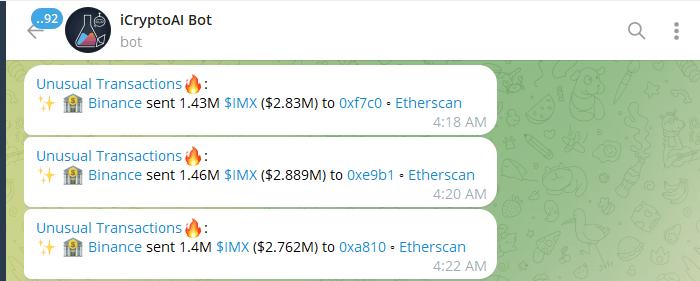 $IMX - Surged to 14.4% in just 7 hours & 3 noticeable | DataFi ...