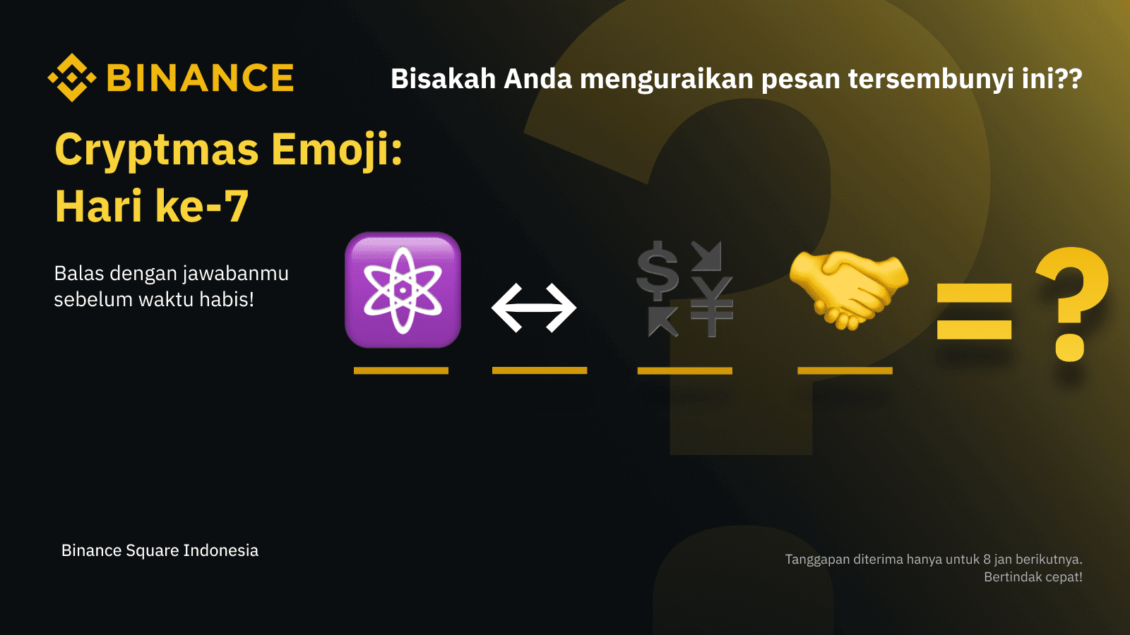 Win 700 USDT By Solving Cryptmas Emoji Challenge 🗝 🎄Crypt | Mastering ...