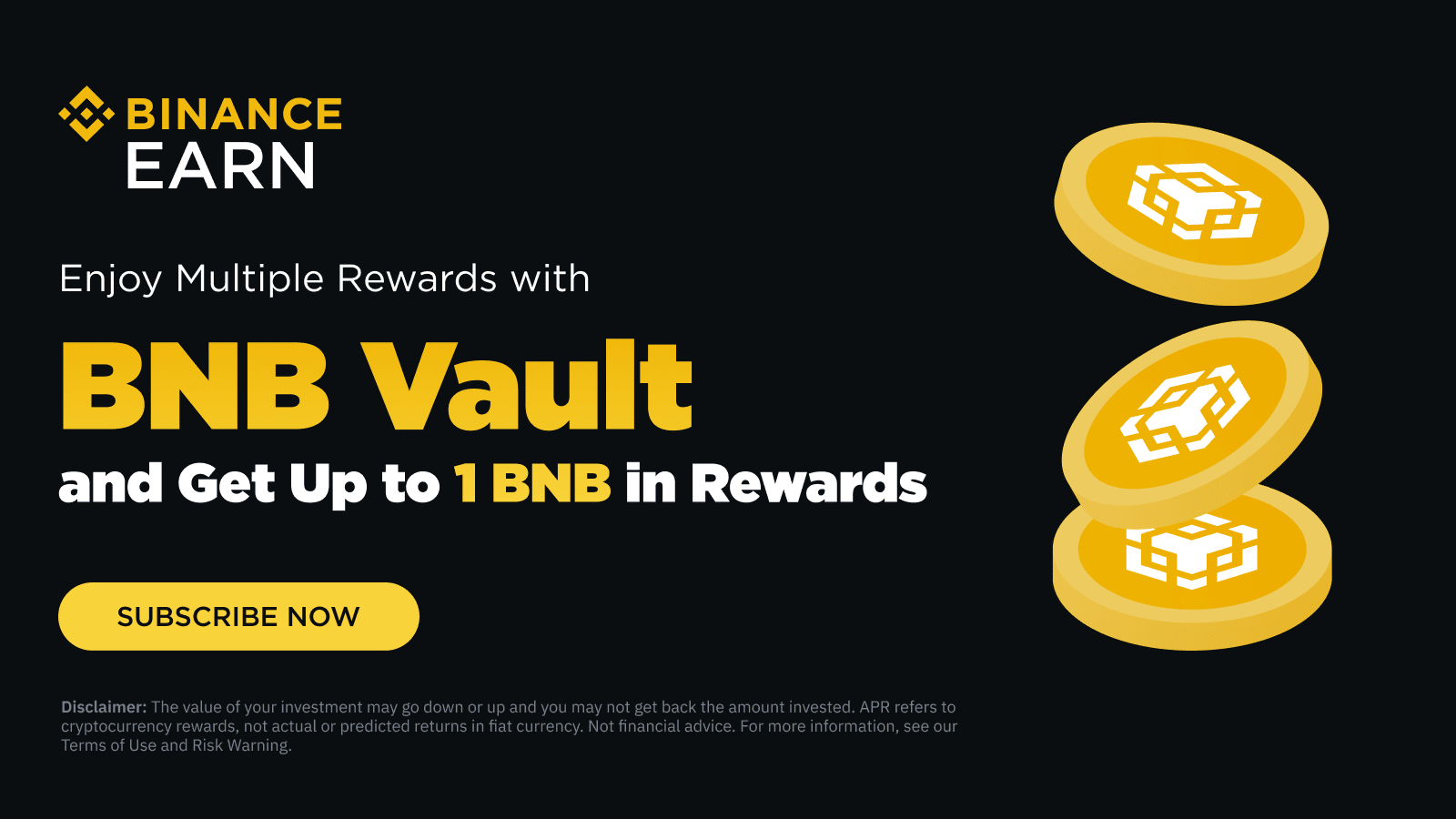 HODL & EARN up to 1 $BNB Subscribe your BNB in #BNB🔥 Vau | Chibiguardians on Binance Square