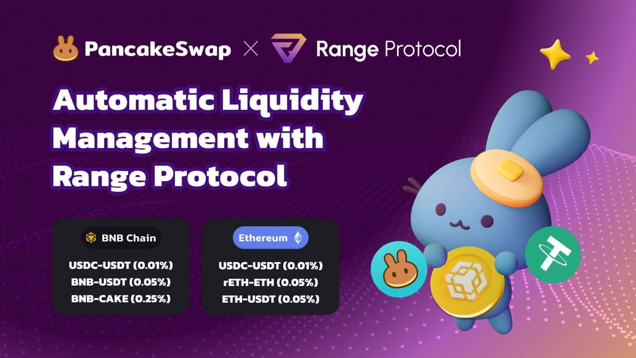 🔥Boost your LP and snag 1,900 CAKE rewards with Range | PancakeSwap on ...