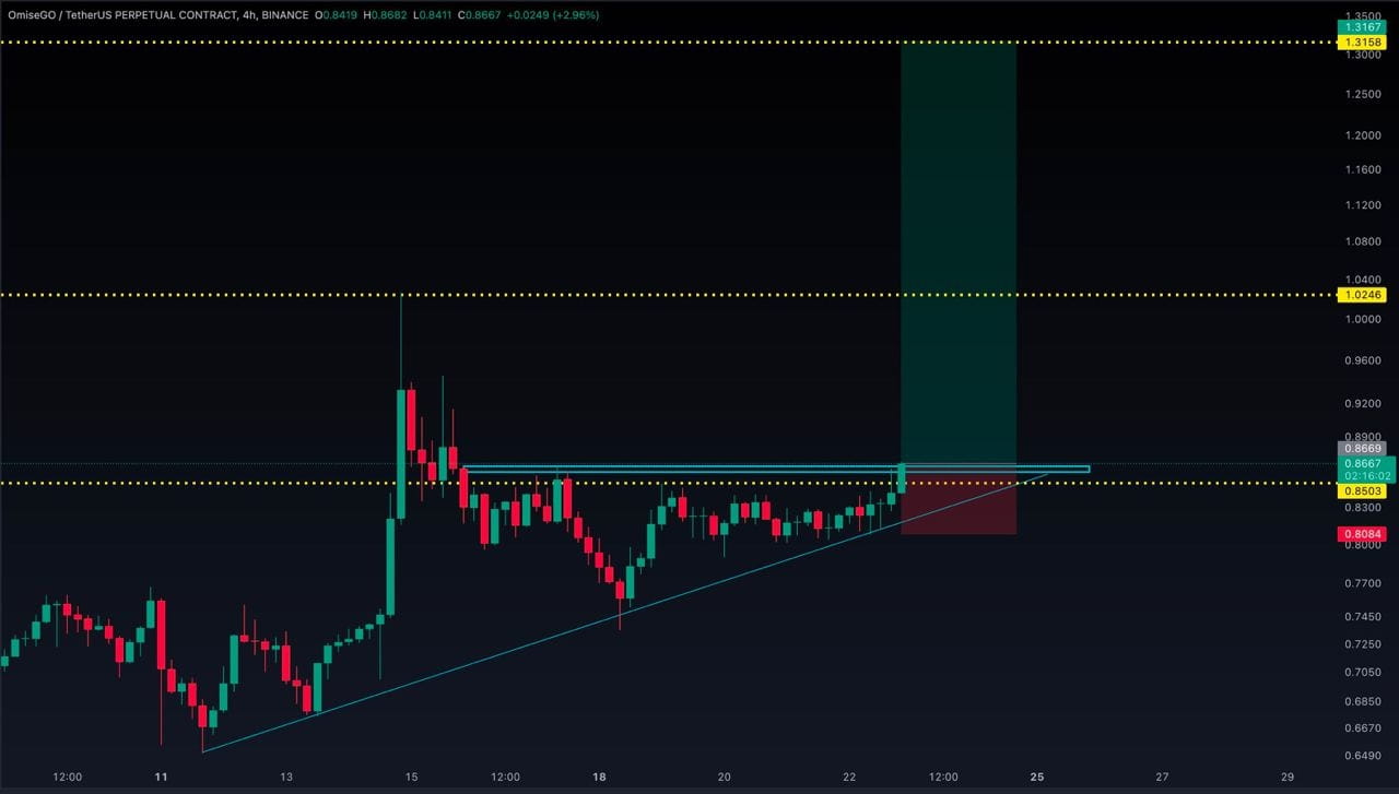 $OMG Buy Setup #BTC #ETH #signals #SignalAlert #Signal | Bit-Insight ...