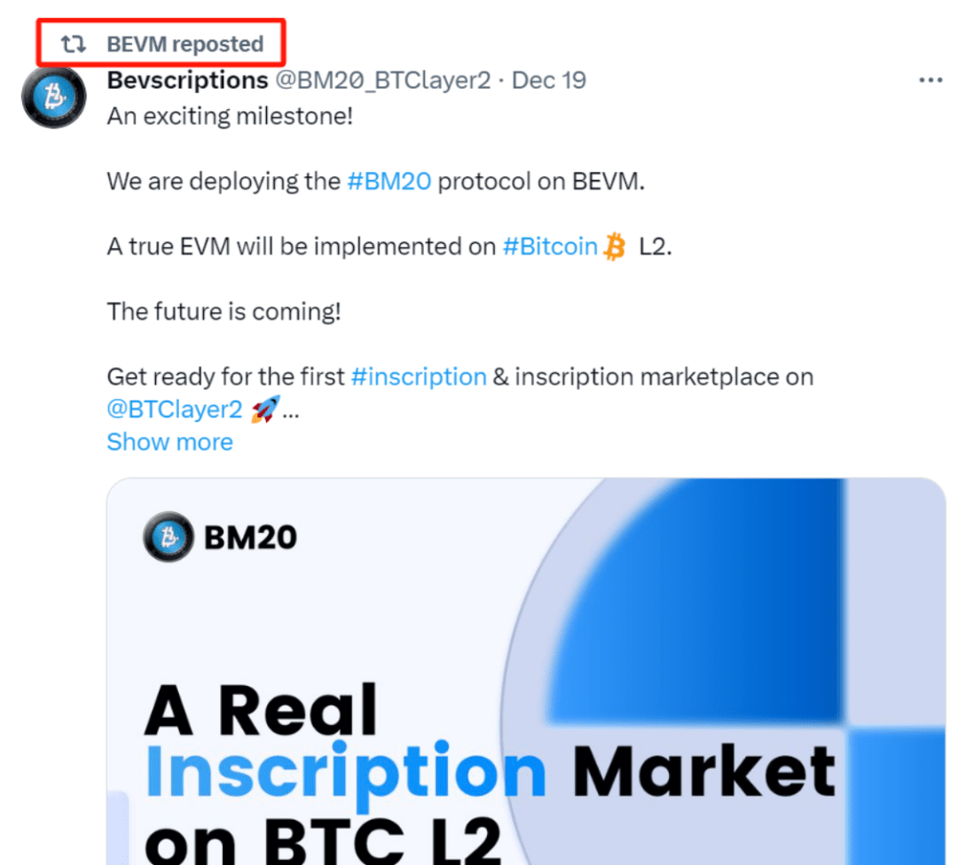 BEVM 生态首个 L2 铭文协议已上线，详解 Bevscriptions 使用教程 | Btc-蛋总发布于币安广场