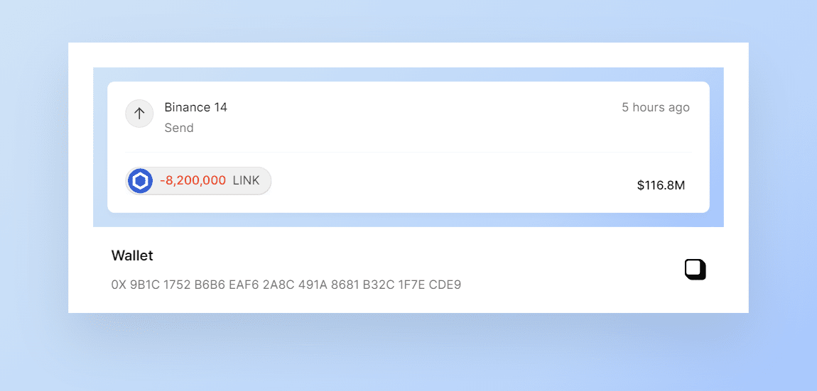 🔗🚀 Chainlink Noncirculating Supply Deposits 8.2M $LINK (11 | EyeOnChain ...