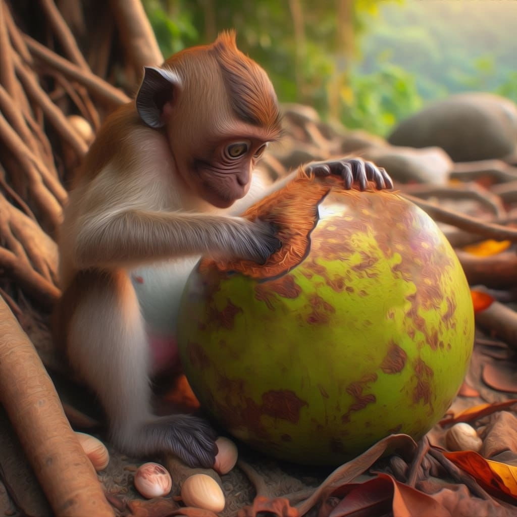 THE MONKEY TRAP - THE CAUSE OF SUFFERING At first the | Luckyluke on ...