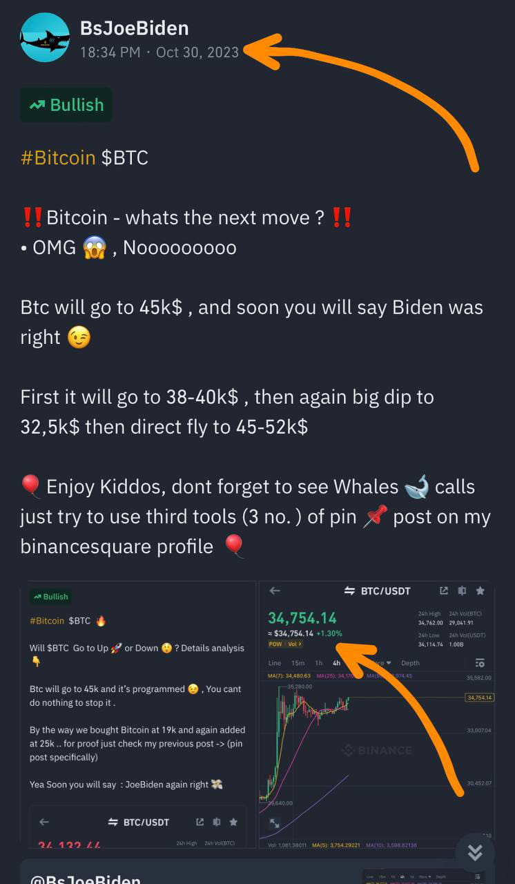 $BTC #BTC 🔥 I am afraid Guys , Why I am always on right si | BsJoeBiden ...