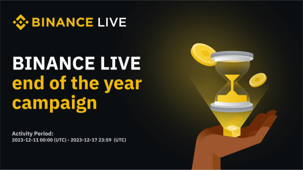 Binance Live - End of the Year Campaign | Binance Live on Binance Square