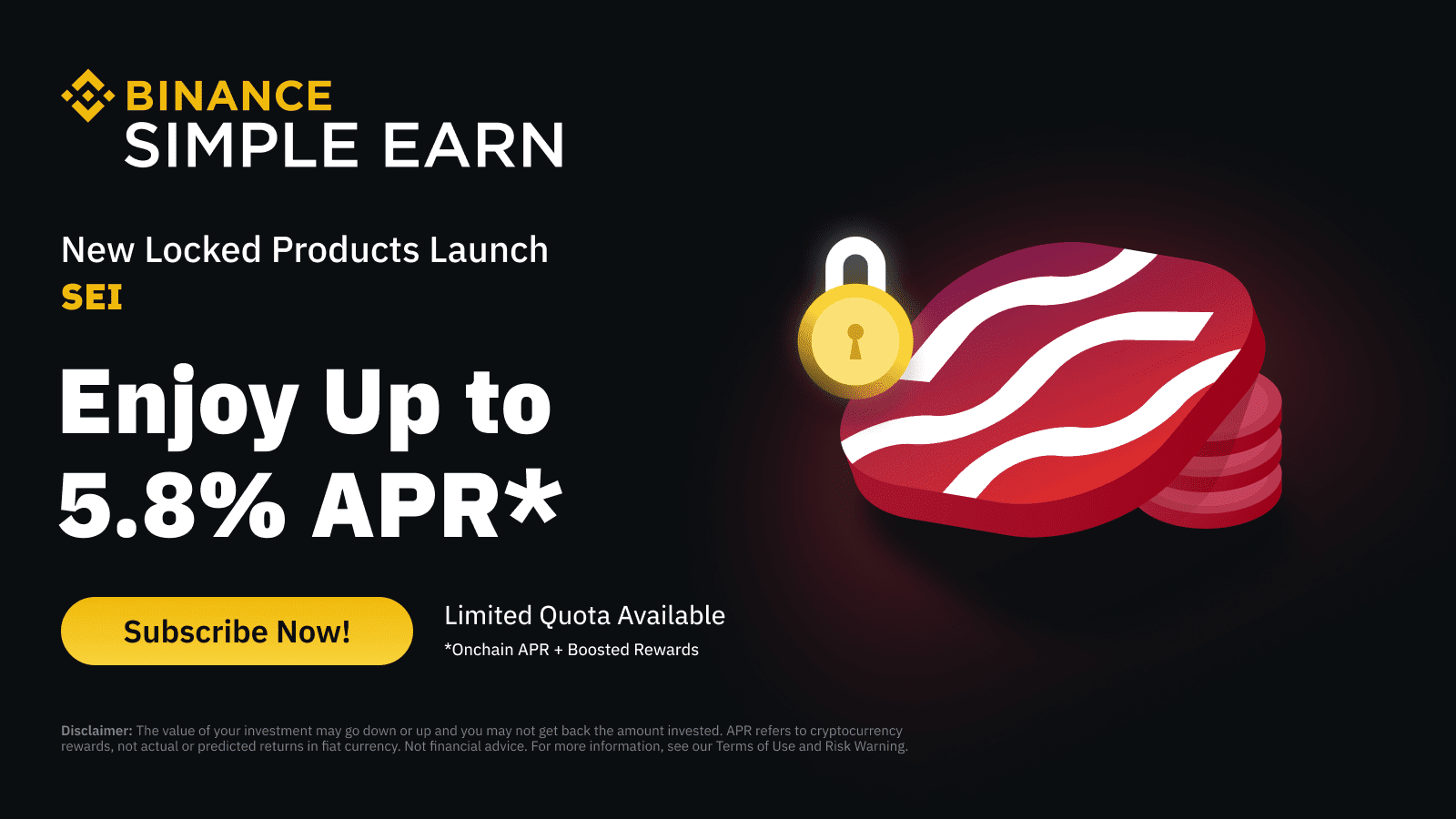 Binance Adds SEI on Simple Earn Locked Products Binance | CryptoMaxia ...
