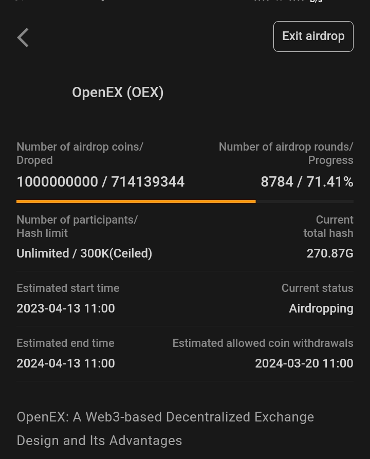 Introducing OEX: A Unique Opportunity to Earn Up To Over $1k ...