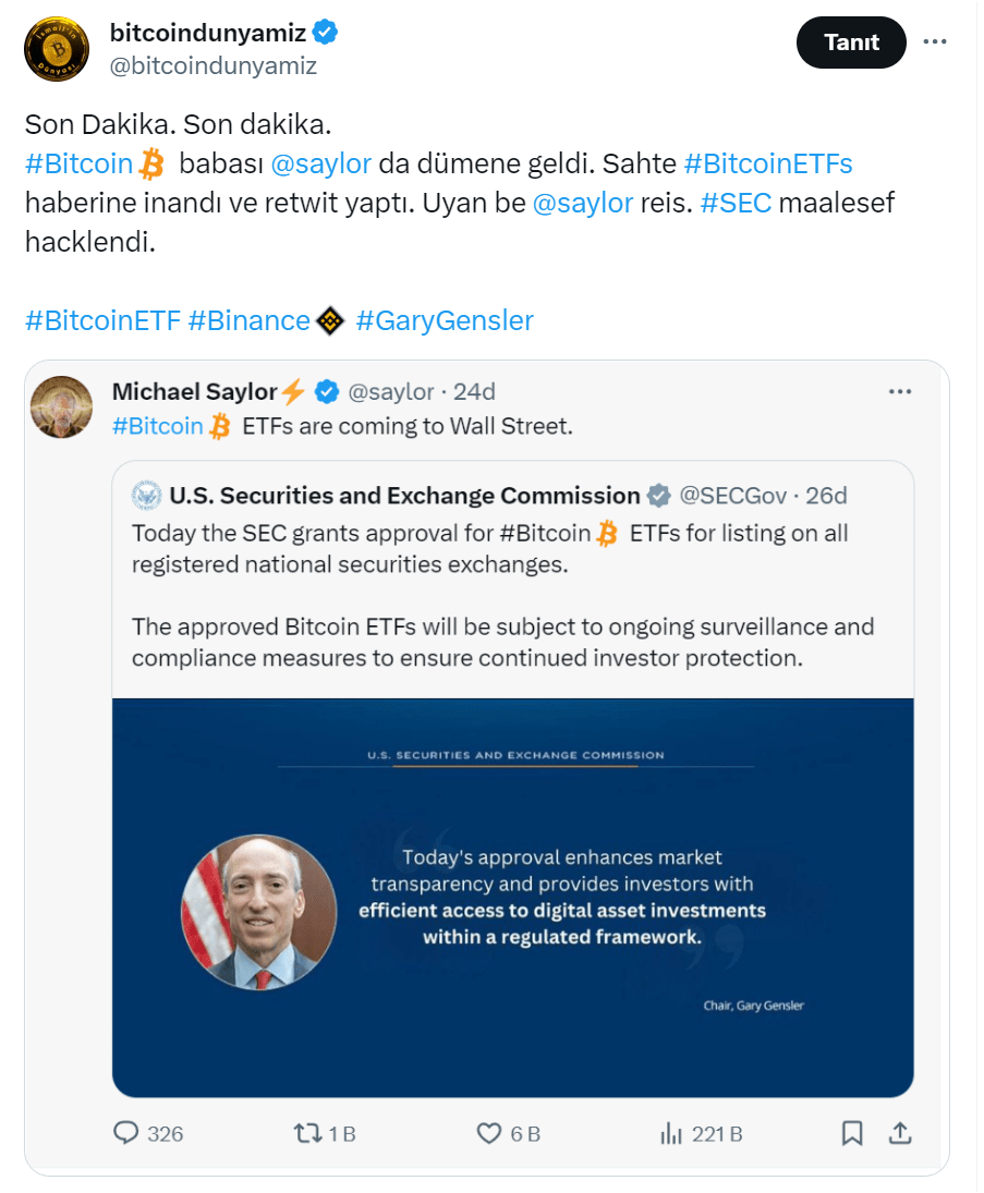 Even the owner of Bitcoin king MicroStrategy took the | Bitcoindunyamiz ...