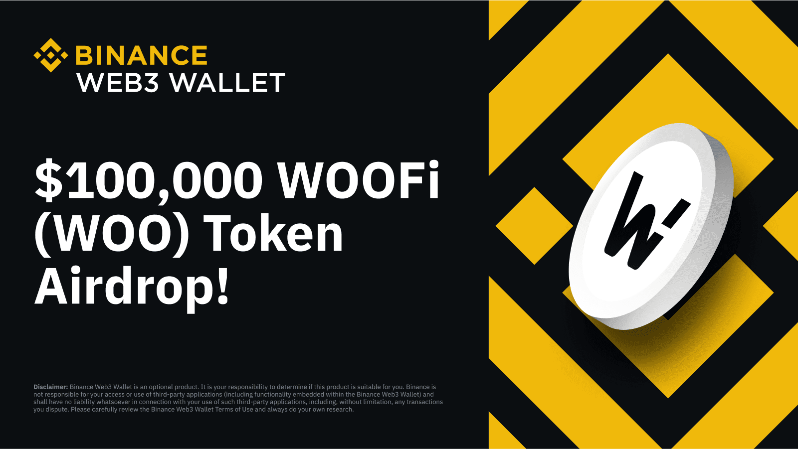 Binance Announced Free 100K $WOO Airdrop : Here's How To Cl | Techandtips123 on Binance Square