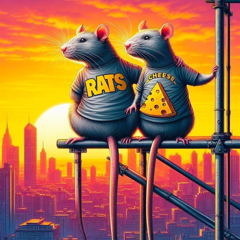 关于rats： 跟随大盘下跌很正常。再加上有很多恐慌的朋友，下跌割肉的。 分清楚一个逻辑就行了，市场整体都在跌，并不是r Rats