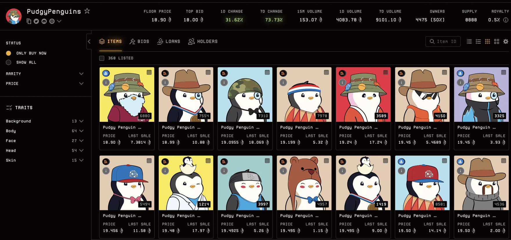 #ETH Dragon Head NFT Fat Penguin Very popular recently. 19 | MK守约 on Binance Square