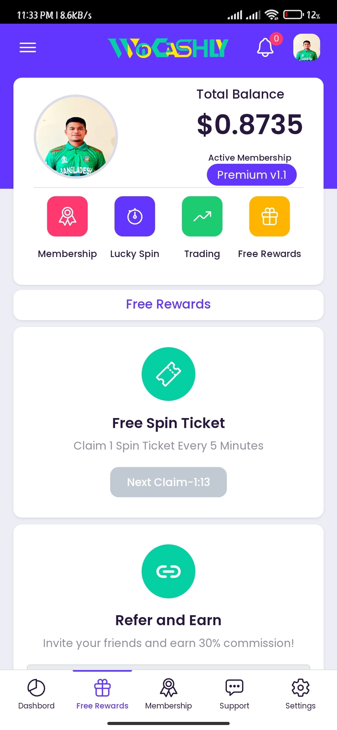 Claim free$ Type this link same to same in your browser and | Free ...
