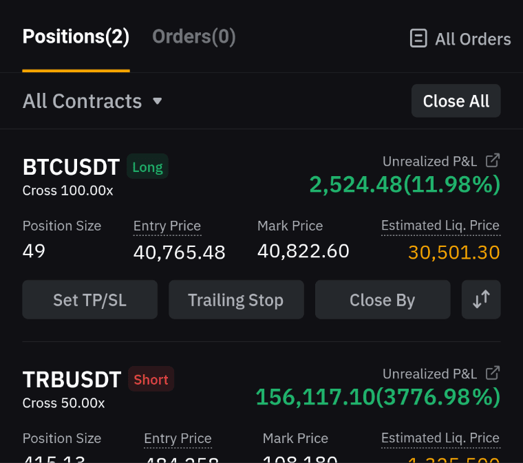 I have opened my btc trade feed, the previous one I have clo | Muhammad ...
