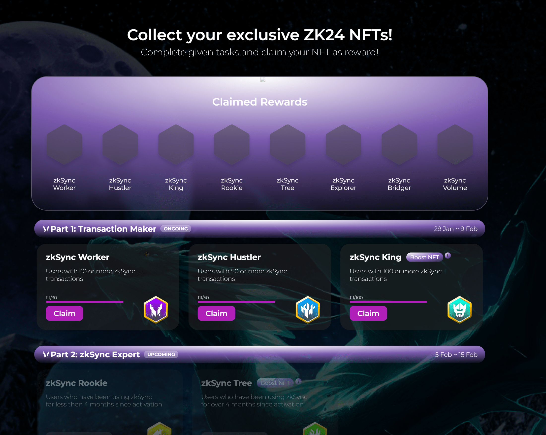 The zksync official tweet forwarded a hypercomic airdrop eve | 鸟哥 on Binance Square