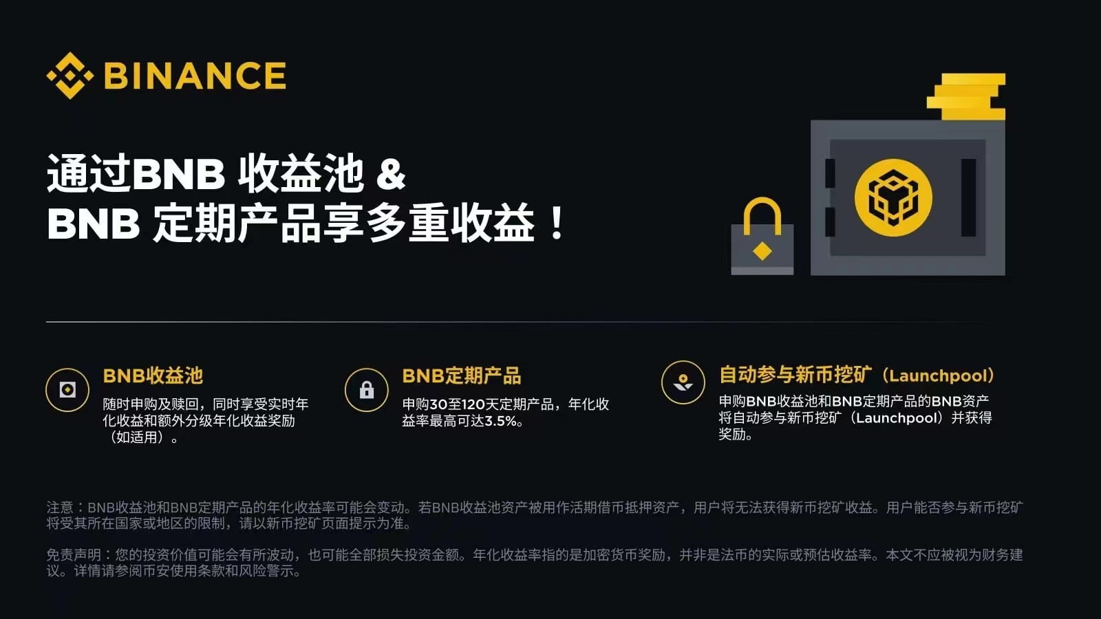 Unlock multiple BNB benefits in one stop via BNB Fixed Savin | 颜驰Bit on ...