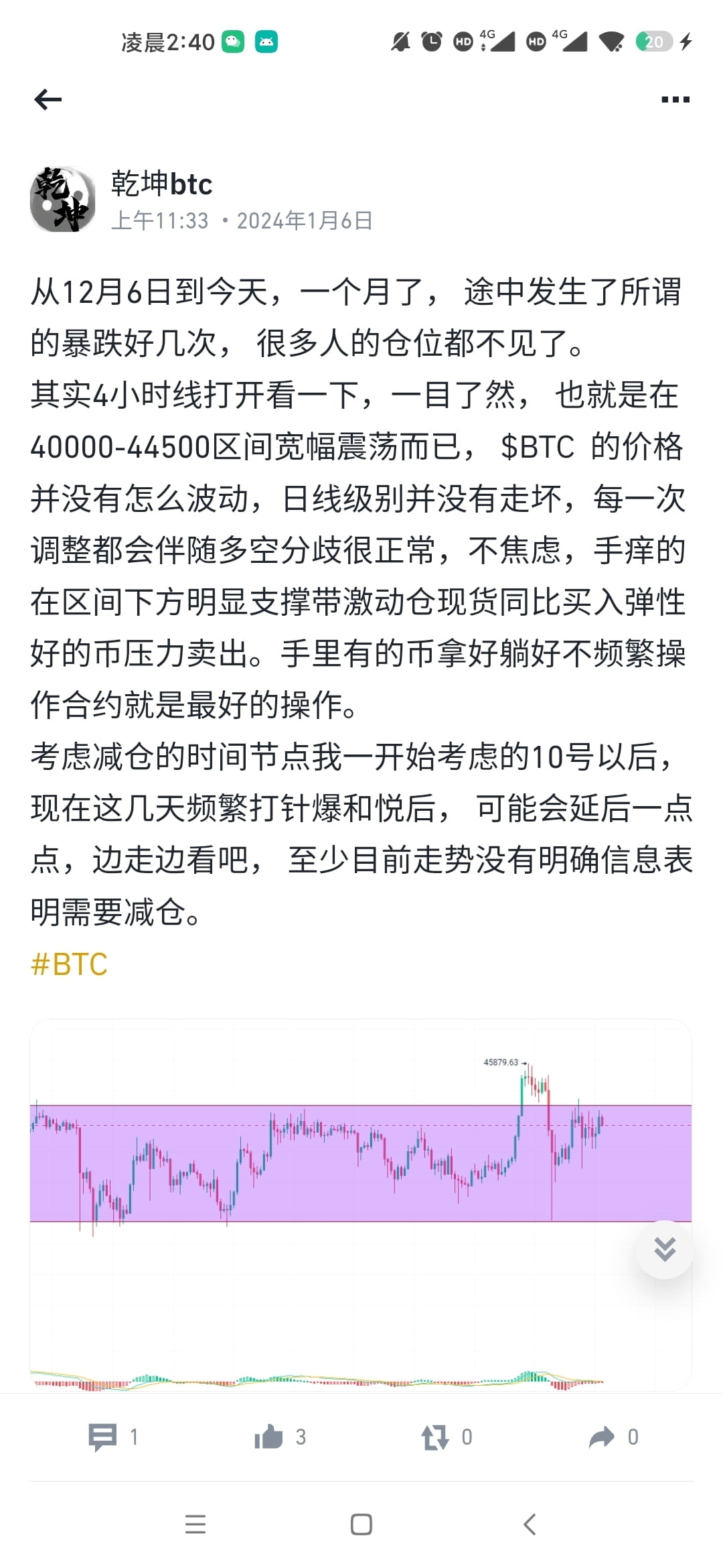 Everything is as expected, the pie $BTC reaches a new high! | 乾坤BTC on ...