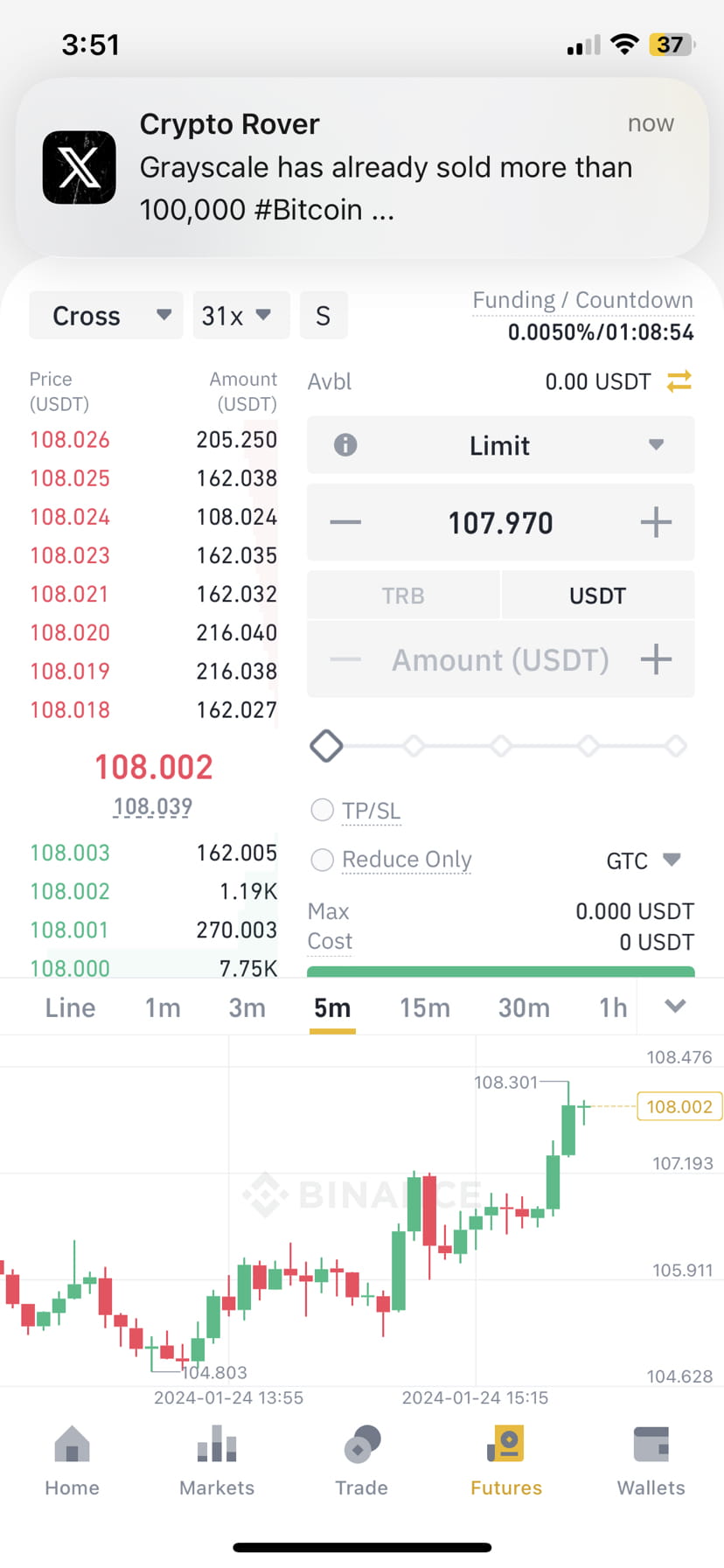 $TRB Tp:3 hit Follow me for more free signals 📈 #BTC | Crypto dreamer on Binance Square