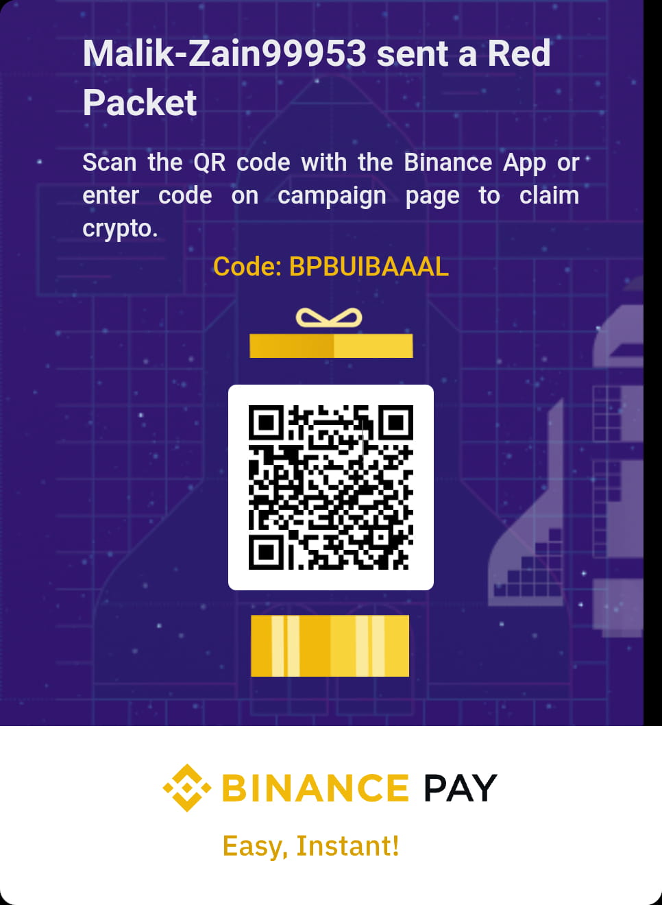 🔥Binance New Red Packet Qr Offer🚨 🚨Instant 0.01-3$ Crypt | 幣安廣場上的 ...