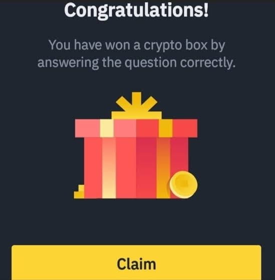 🎁🎁🎁 Claim Free BNB Crypto BOX 🎁🎁🎁 Type Correct Answer | PRO Crypto Tech ...