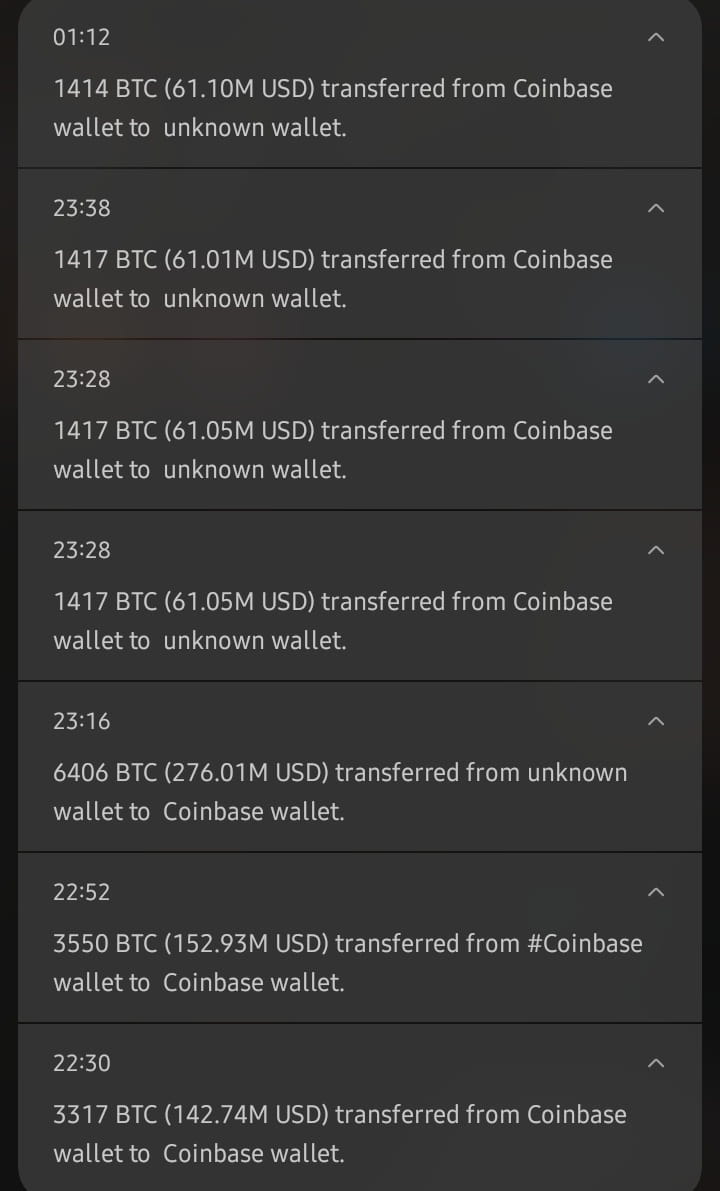 $800 Million worth of Bitcoin was withdrawn from Coinbase in | moonboyscrypto on Binance Square