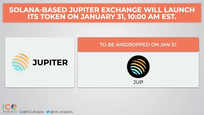Looking forward to Airdrop @JupiterExchange 🔔 Jupiter Exch | Crypto ...