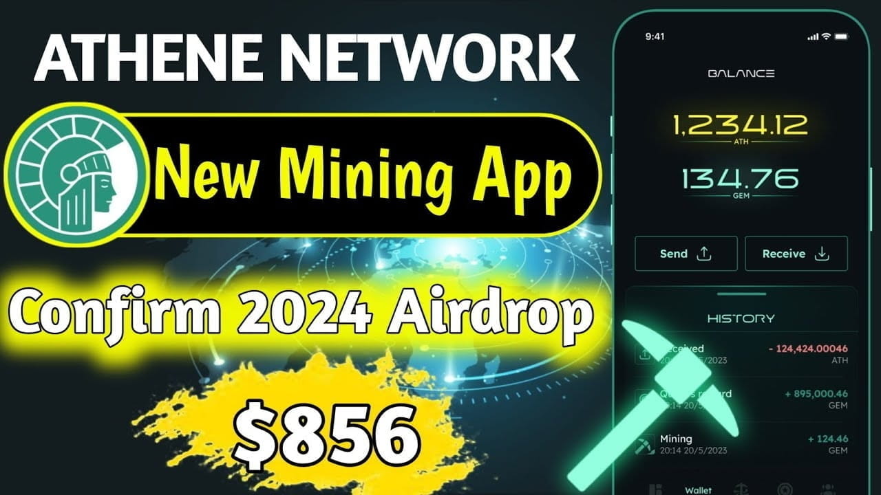 🤯Giveaway: Athene Network Campaign Earn Big🤑 It’s the new | ORIONPLAY ...
