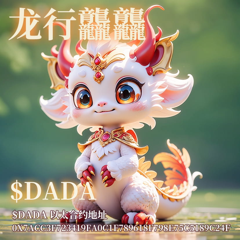 $CFX Spring Festival Gala themed concept $DADA Dragon Walkin | OG 小枫 on Binance Square